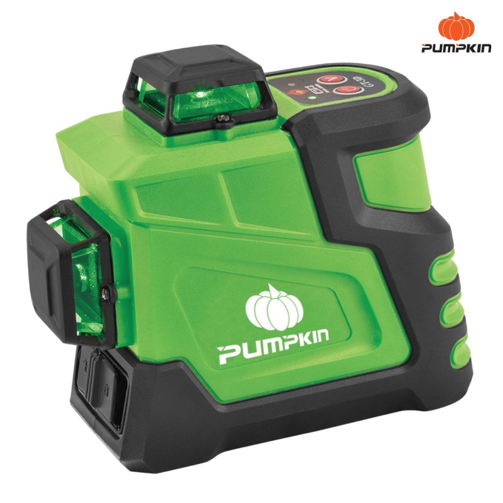 12-LINE LASER LEVEL INDICATOR [GREEN] PTT-12SLG | Pumpkin Tool